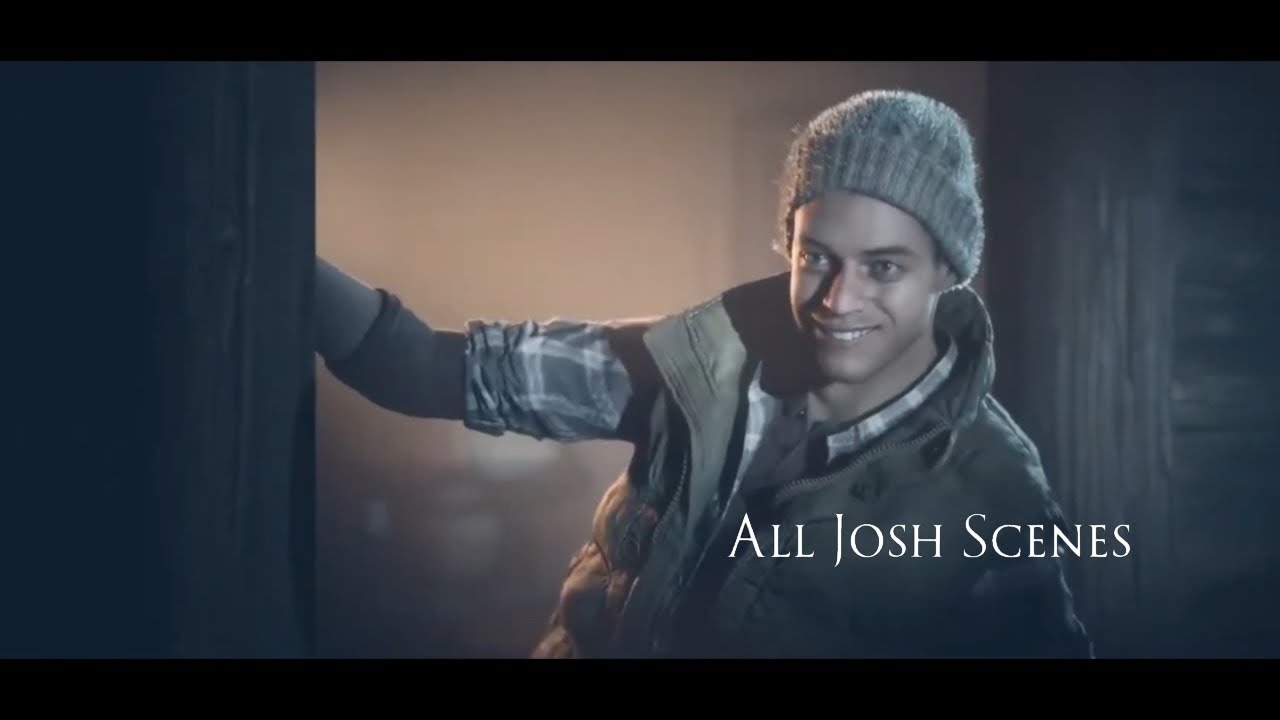 (No Subtitles) All Josh Washington Scenes - Until Dawn Remake Scenepack ...