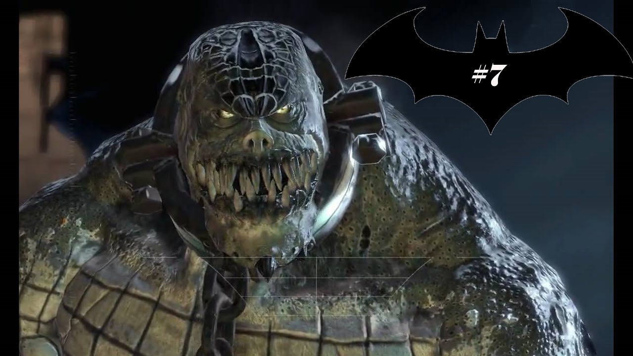 KILLER CROC BOSS FIGHT - Part 7 - BATMAN ARKHAM ASYLUM - YouTube