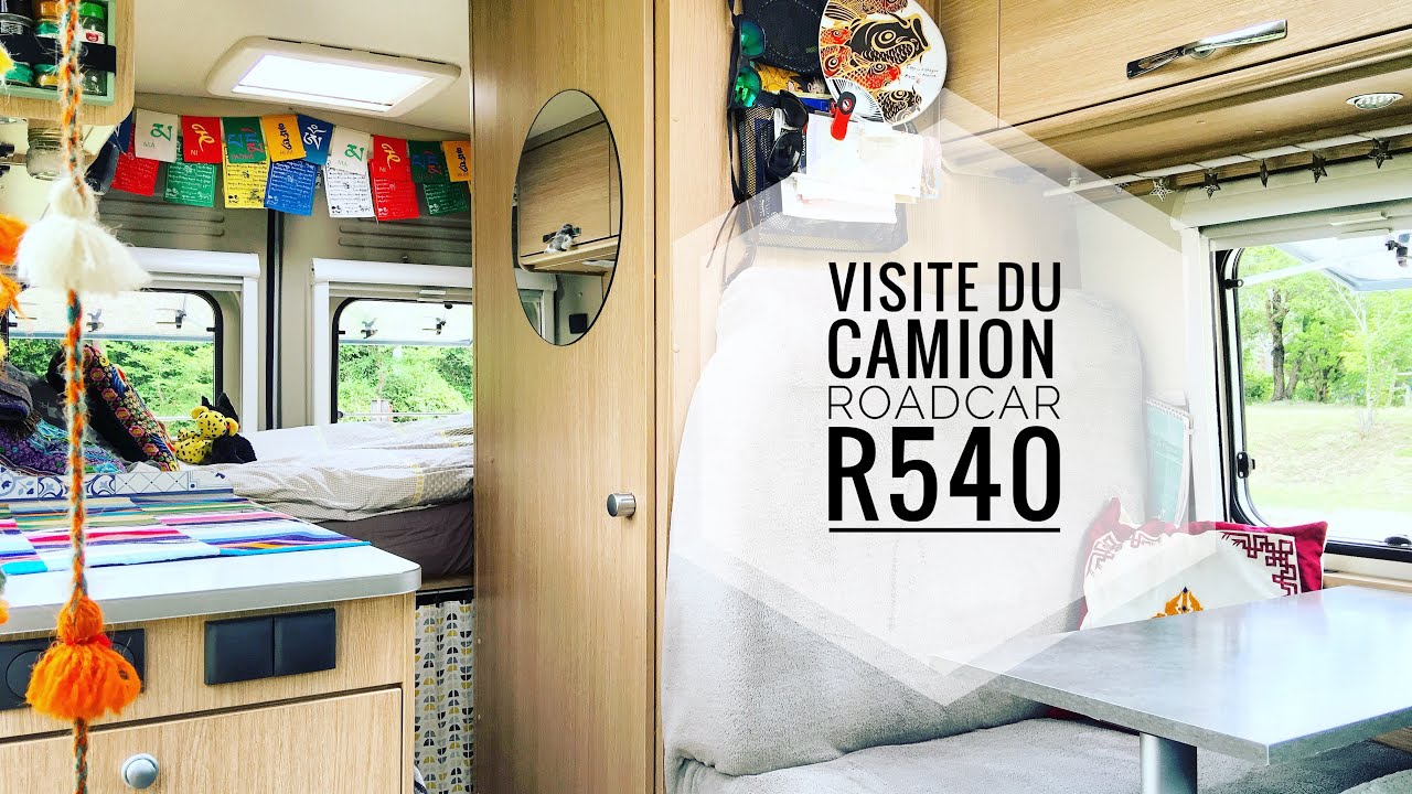 Visite du camion - Roadcar R540 (Pössl) Fiat Ducato - YouTube