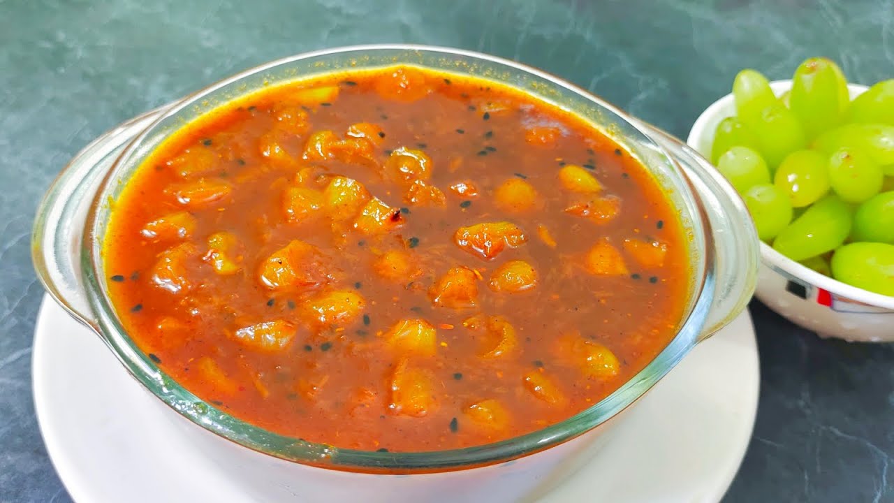 Angoor kiLaungi/अंगूर की मीठी चटपटी चटनी/Angoor ki Chatni recipe ...