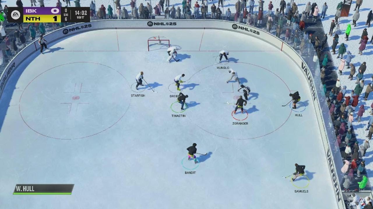 NHL 25 Bounty inside the post - YouTube