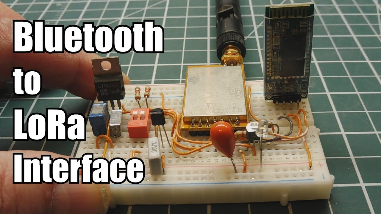 Bluetooth to LoRa Interface - YouTube