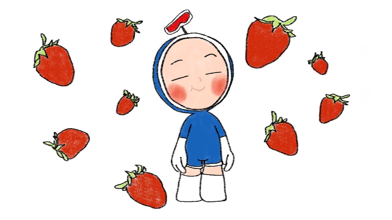 How to draw YUMI'S CELL Character - Yumi Hungry Cell with Strawberries ...