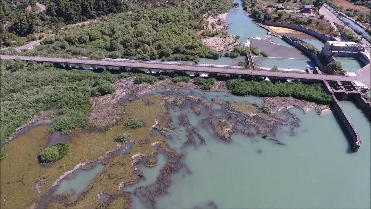 Το Φράγμα Αλφειού ΑΝΩΘΕΝ - Aerial Video by drone Dji Phantom 4 - YouTube
