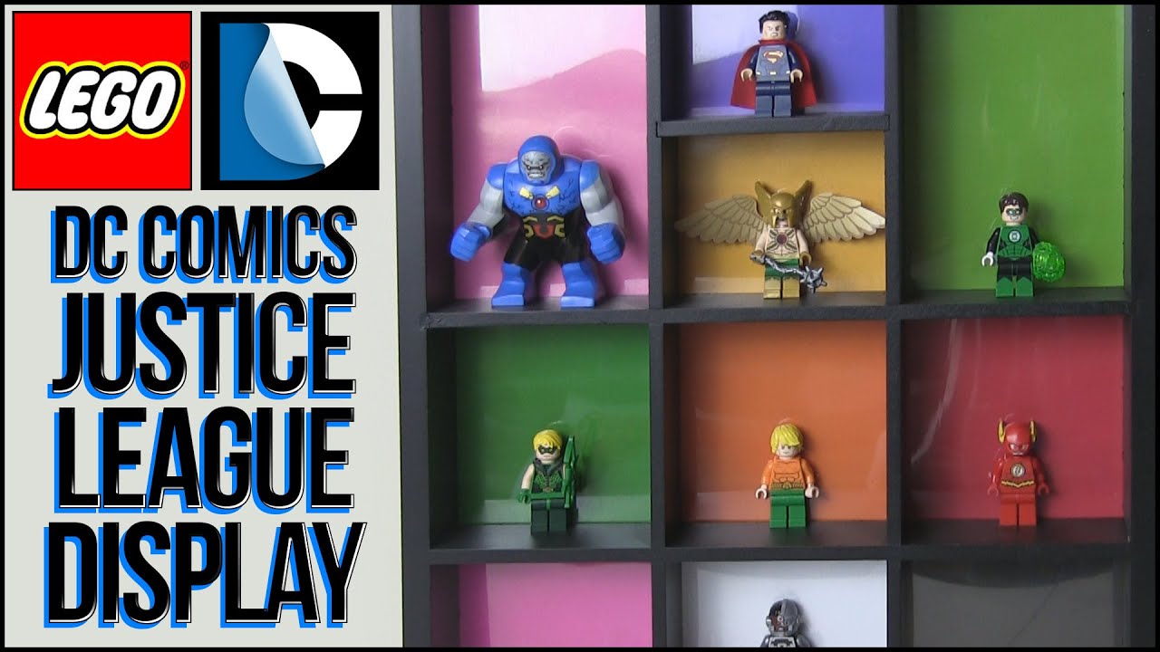 LEGO DC Comics Justice League Display - YouTube