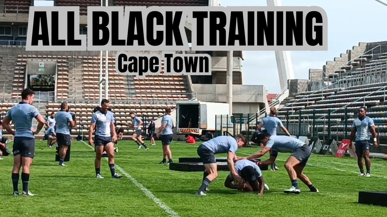 ALL BLACKS: Training session in Cape Town - YouTube