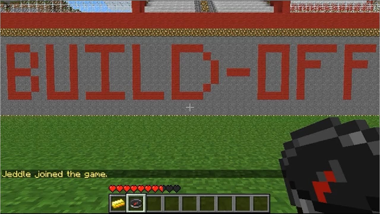 Minecraft Build-Off Competition - YouTube