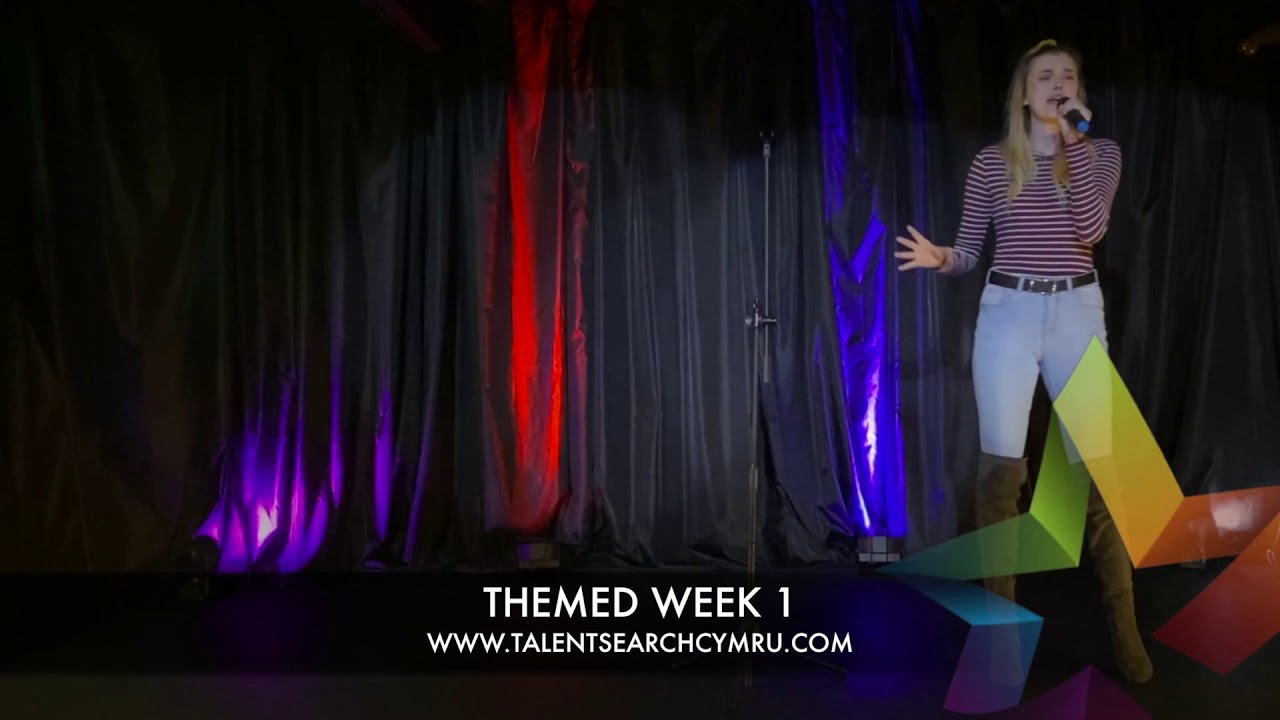 Megan Tompkins 'New Rules' Themed Week 1 | Talent Search Cymru - YouTube