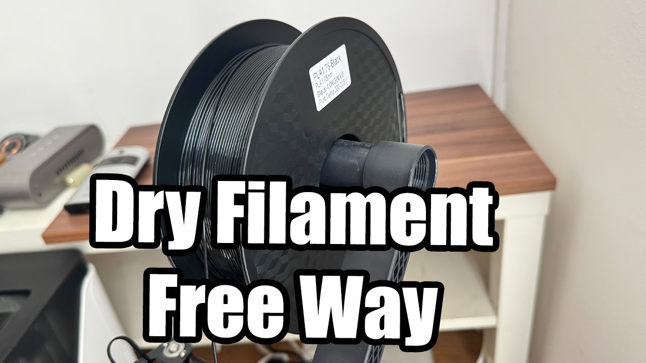 Dry Wet Filament Free Way! How To Dry Filament - YouTube