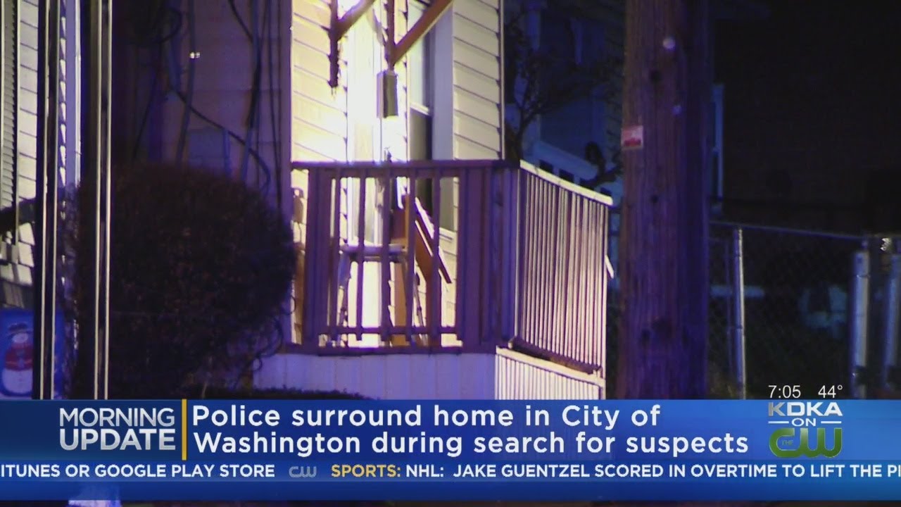 Police Surround Home During Search In Washington Co. - YouTube