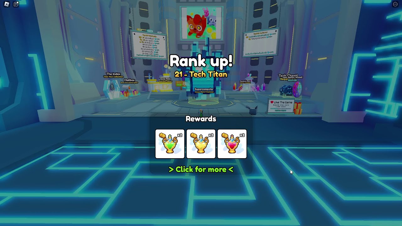 Getting ALL Rank 20 Rewards INSTANTLY in Pet Simulator 99 ROBLOX - YouTube