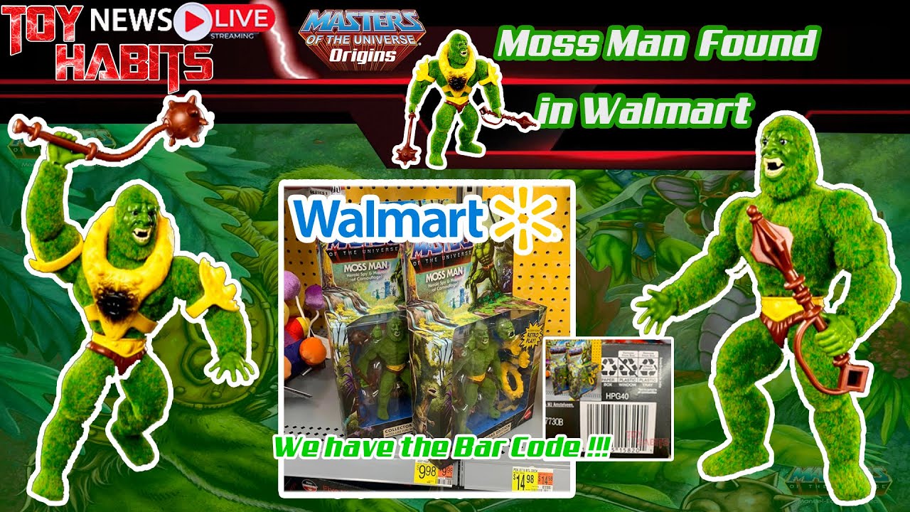 Moss Man Masters of the Universe Origins Deluxe Collector Edition FOUND ...