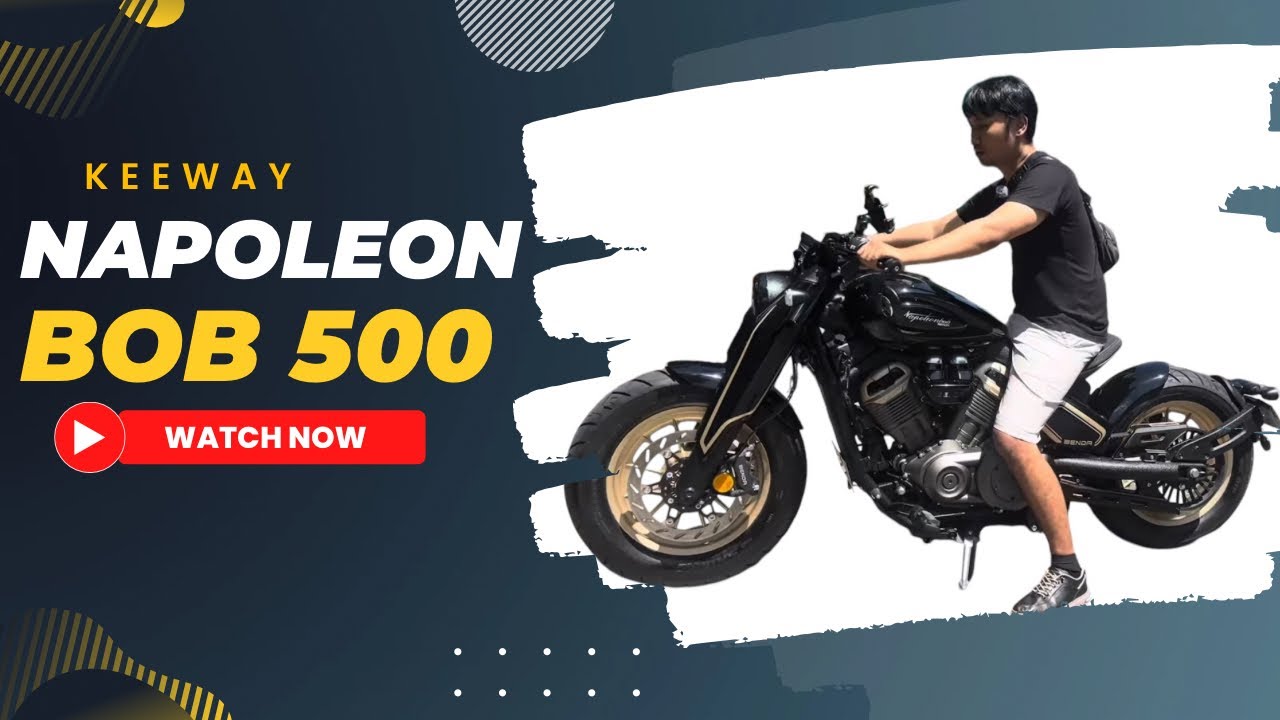Motor baru Keeway Napoleon Bob 500, Secakep ini dibawah Rp.200 jutaan 😬 ...