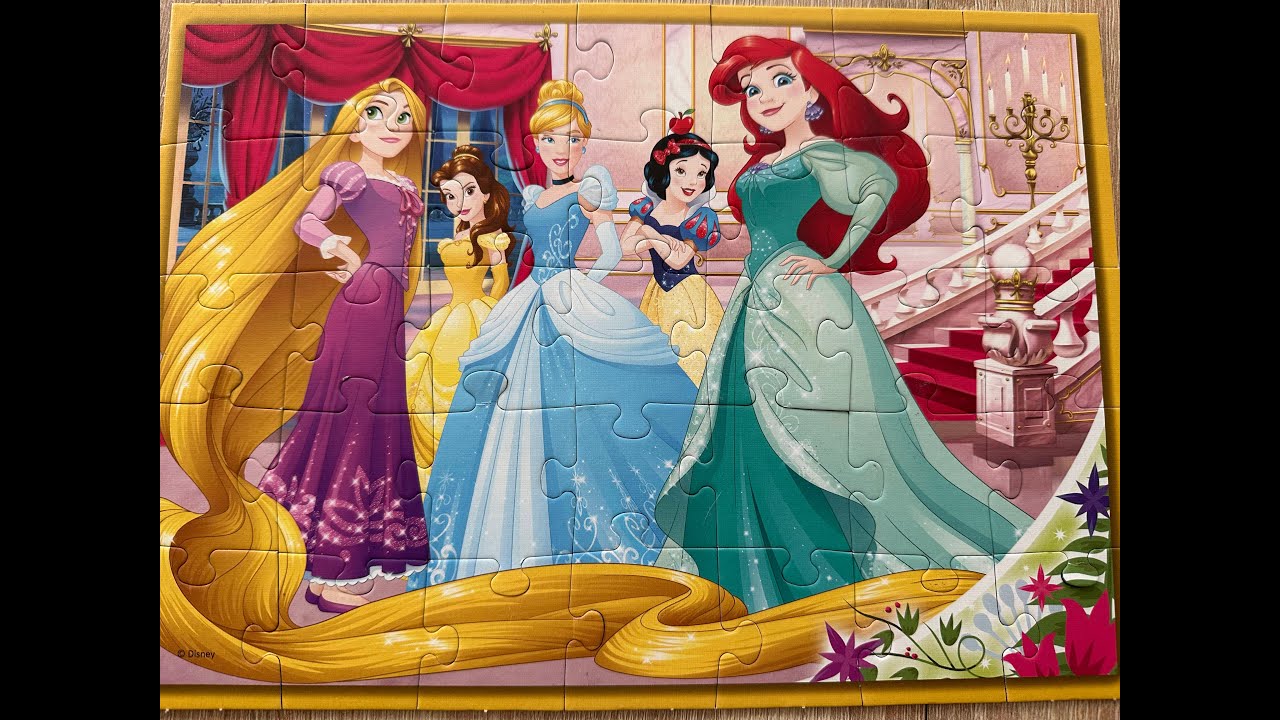 Disney Princess Puzzle | In the Palace - YouTube