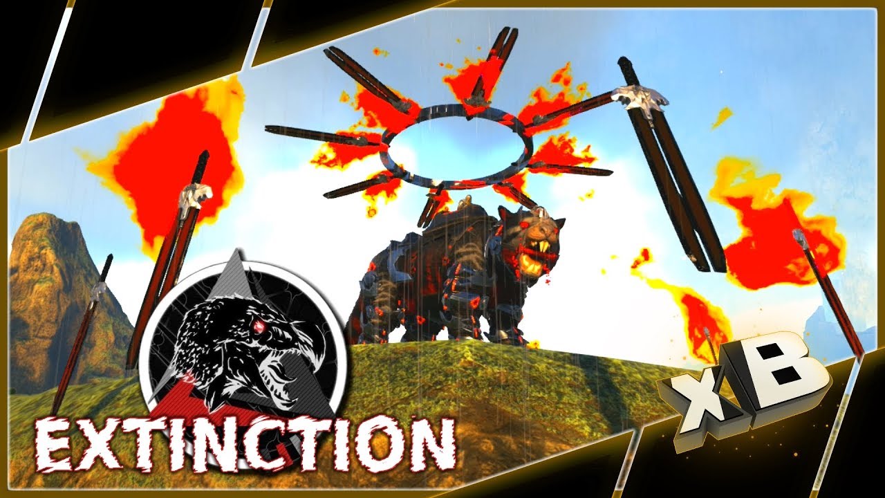 GOD THYLACOLEO & EPIC BOSS LOOT!:: MODDED ARK: Extinction :: Ep 35 ...