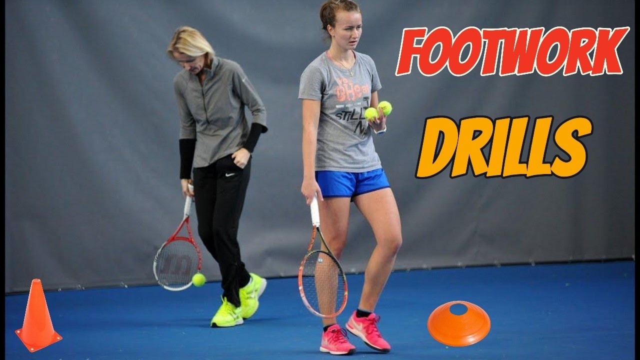 Barbora Krejčíková Top 5 Footwork Drills for Tennis - YouTube