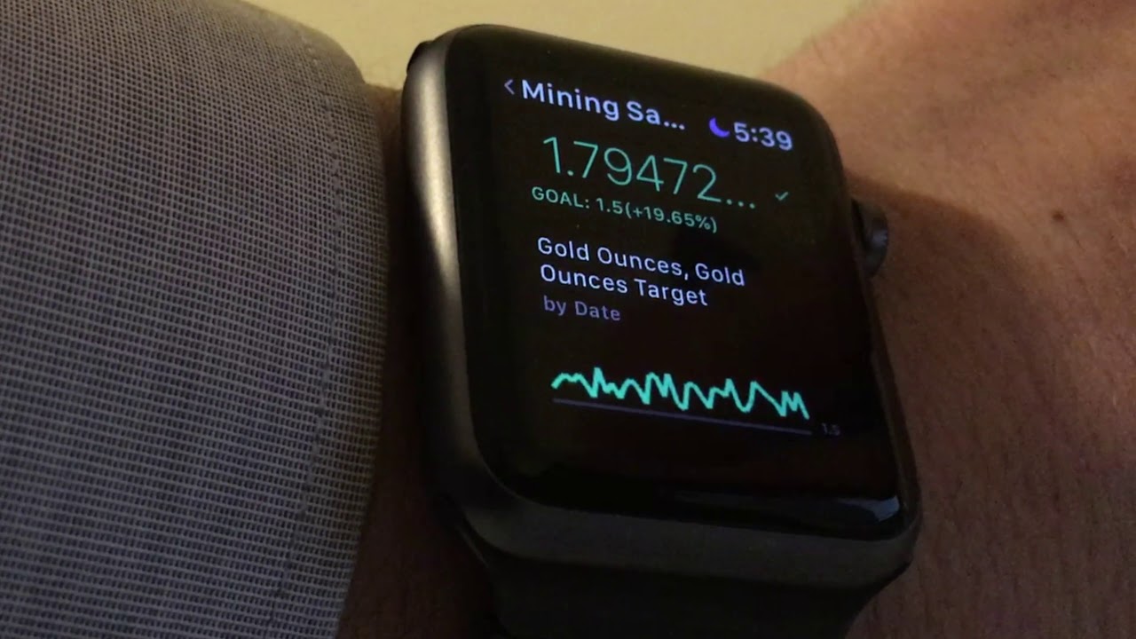 Mining - Smartwatch Mobile KPIs - YouTube