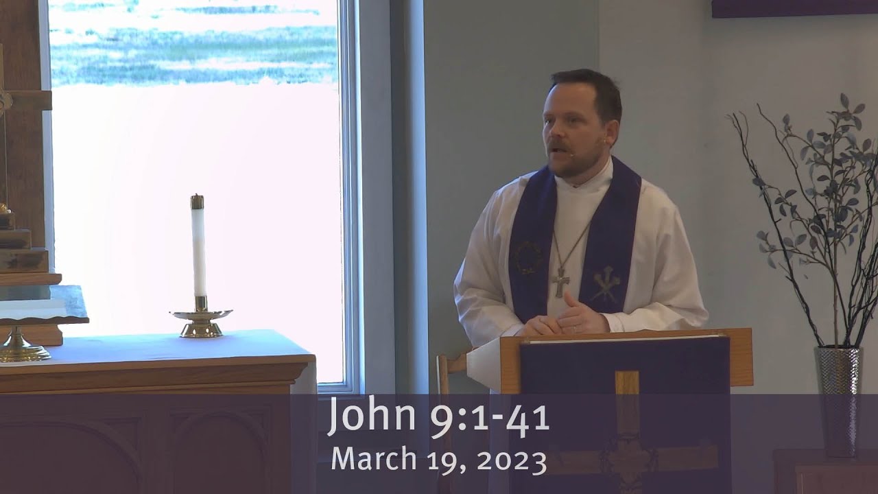 John 9:1-41 At the works of Jesus, the blind see and the seeing become ...