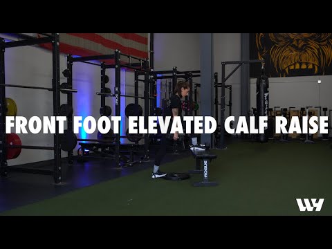 Warhorsebarbellclub.com - Front Foot Elevated Calf Raise - YouTube