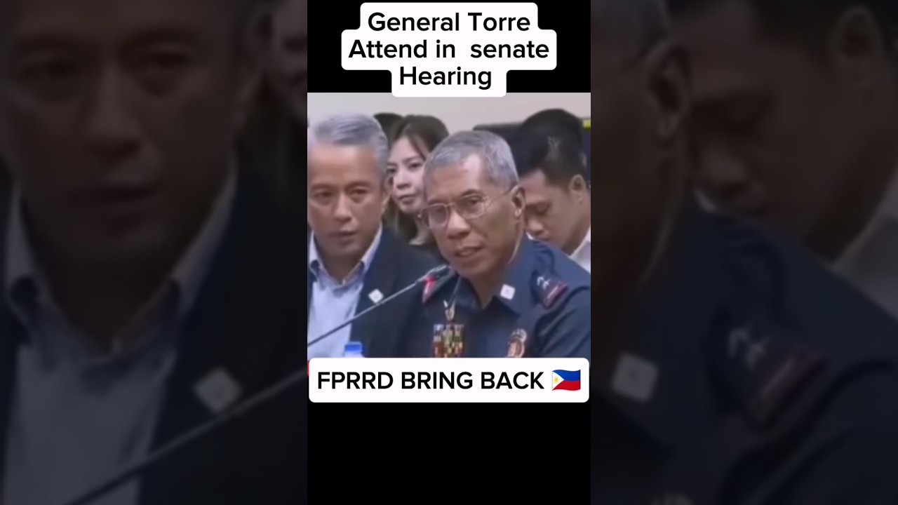 General Torre #attend in senate hearing #fyp #trending #Torre# ...
