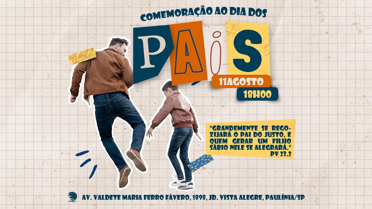 Como ser um pai segundo o Coração de Deus? - Pr. Esdras S. Martins | 11 ...