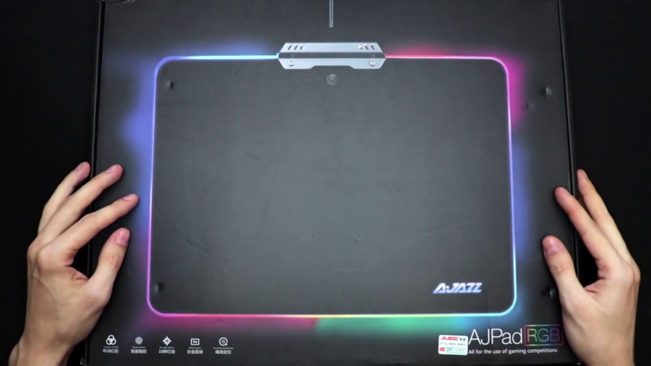 Uygun Fiyatlı RGB Mouse Pad - Ajazz AJPad - YouTube