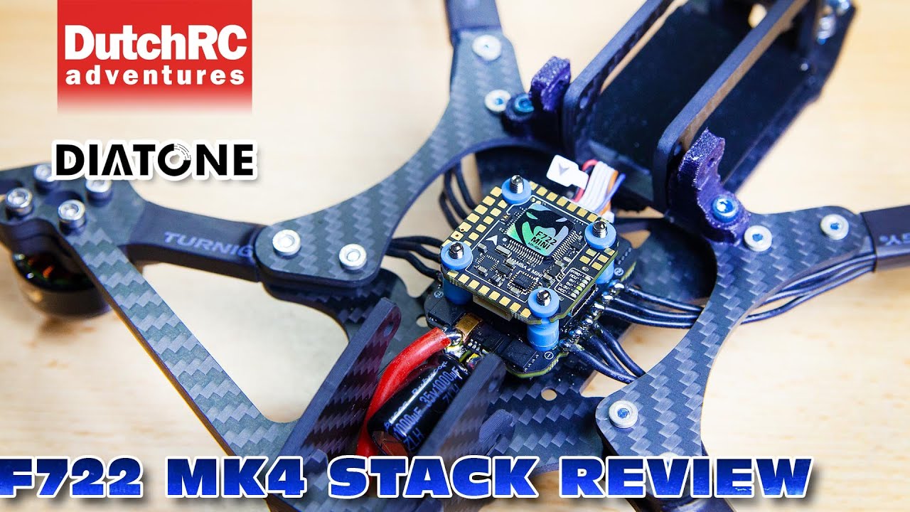 Diatone / Mamba F722 MK4 + F65 128K ESC mini stack - STACK REVIEW - YouTube