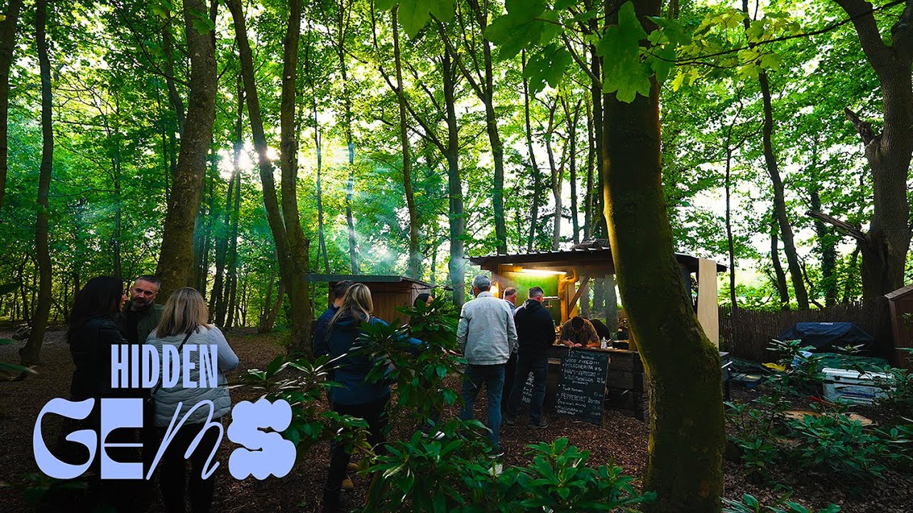 A Secret Music and Pizza Venue Hidden in the Woods | Hidden Gems - YouTube
