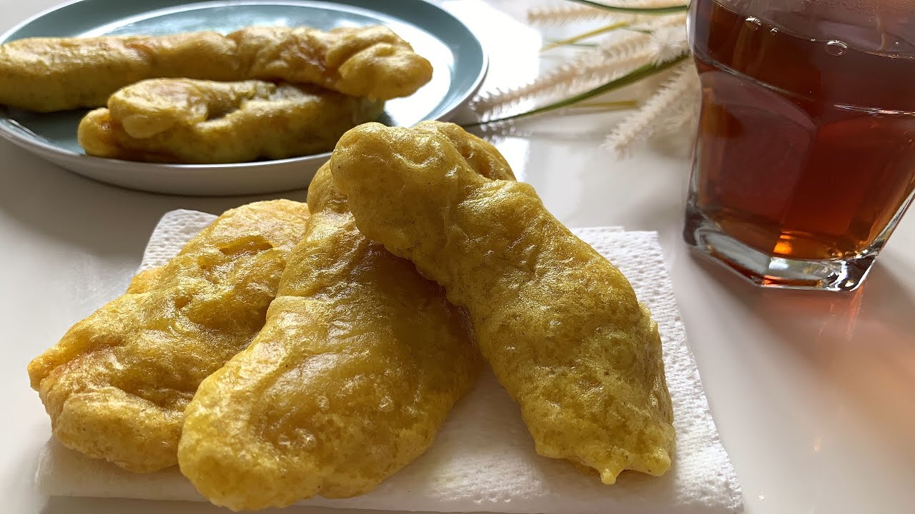 How to make kerala style easy pazham pori | Banana fritters | plantain ...
