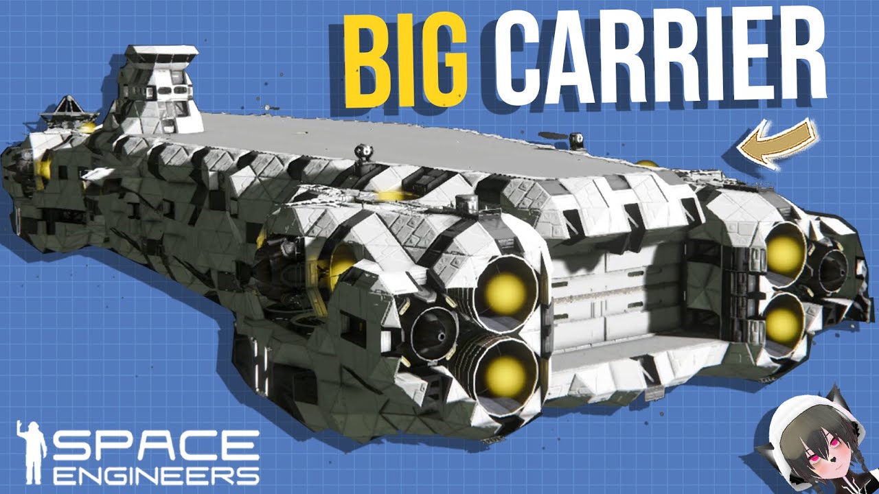 What is a Big Carrier Ship Good for on Space Engineers? - YouTube