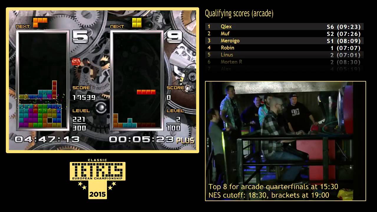 Classic Tetris European Championship 2015 - YouTube