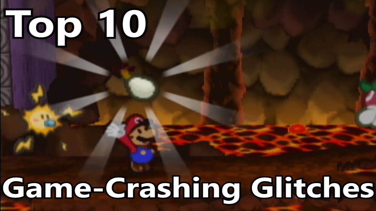 Top 10 Game-Crashing Glitches in Paper Mario 64 - YouTube