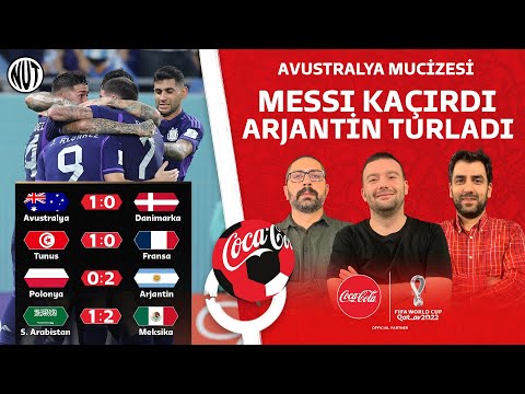 Polonya - Arjantin, Avustralya - Danimarka, Tunus - Fransa, S.Arabistan - Meksika | Coca - Cola