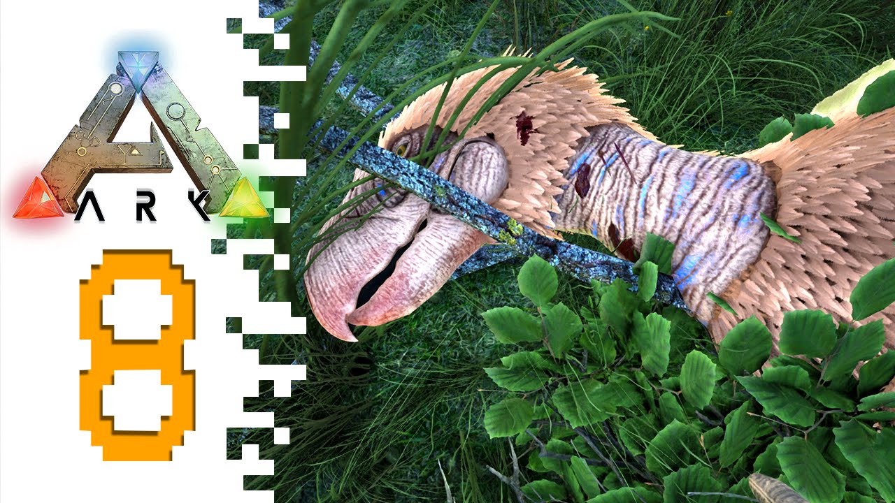 ARK: Survival Evolved - EP08 - Terrifying Tame! (Pooping Evolved S4 ...