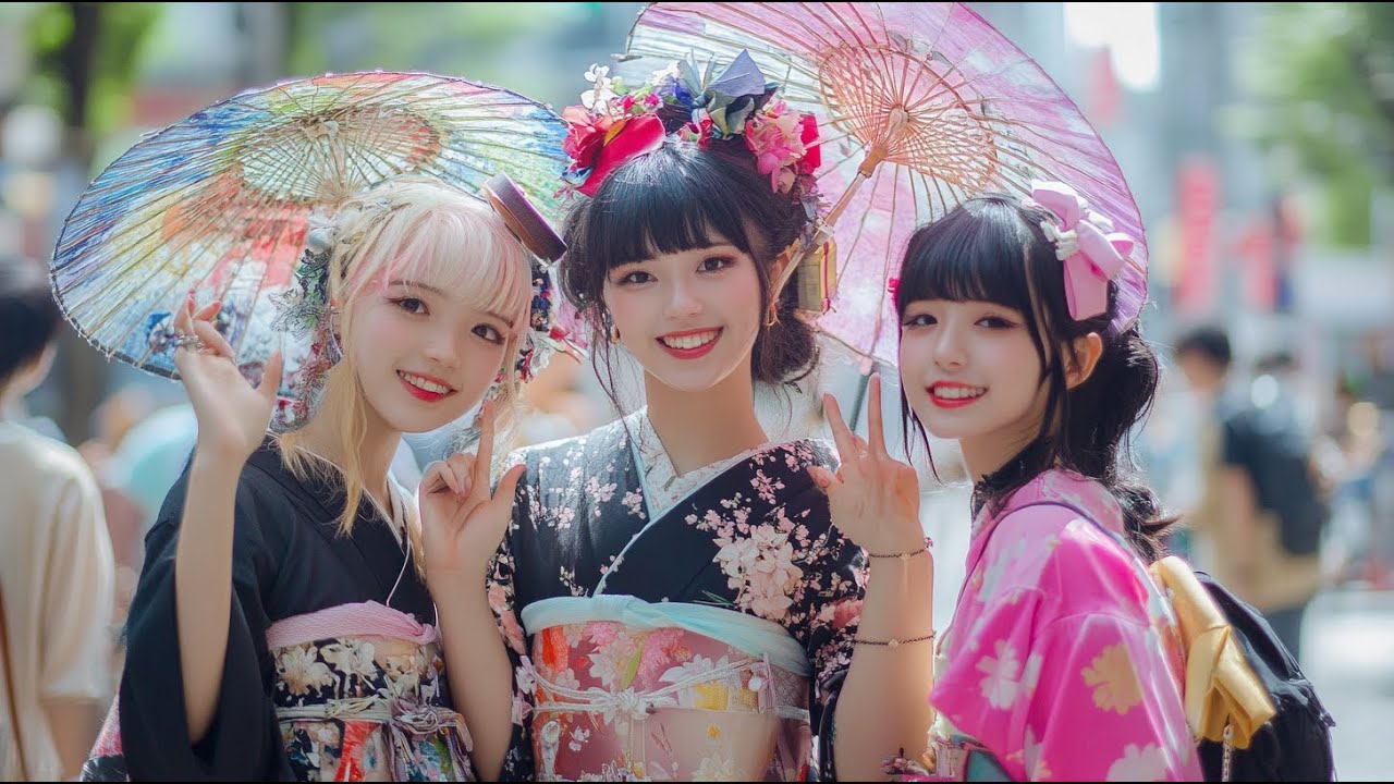 Original J-pop AI Dance Video（Vocaloid）- Harajuku Style - YouTube