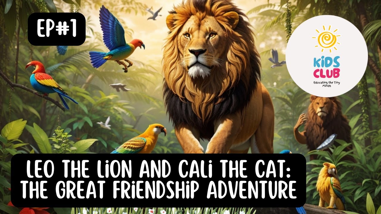 Epic Jungle Adventure: Leo the Lion and Cali the Cat's Unlikely ...