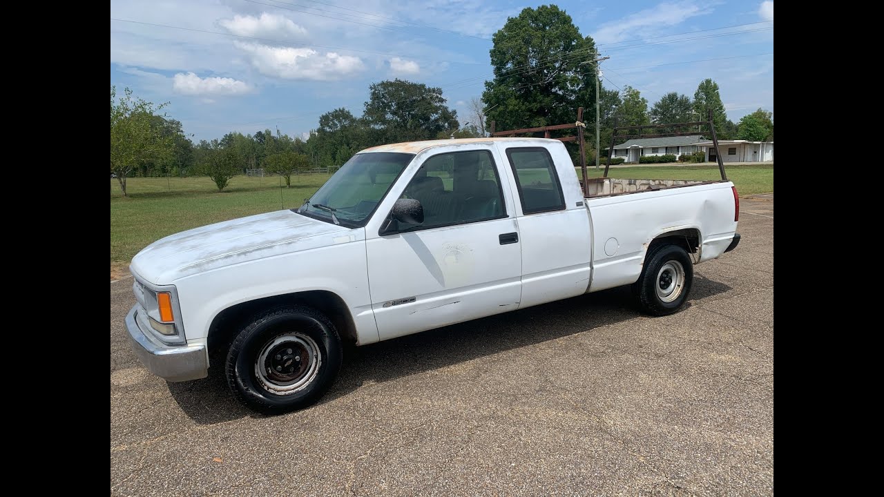 1994 Chevrolet C1500 2 Door Extended Cab Pickup Truck (130,452 Miles ...