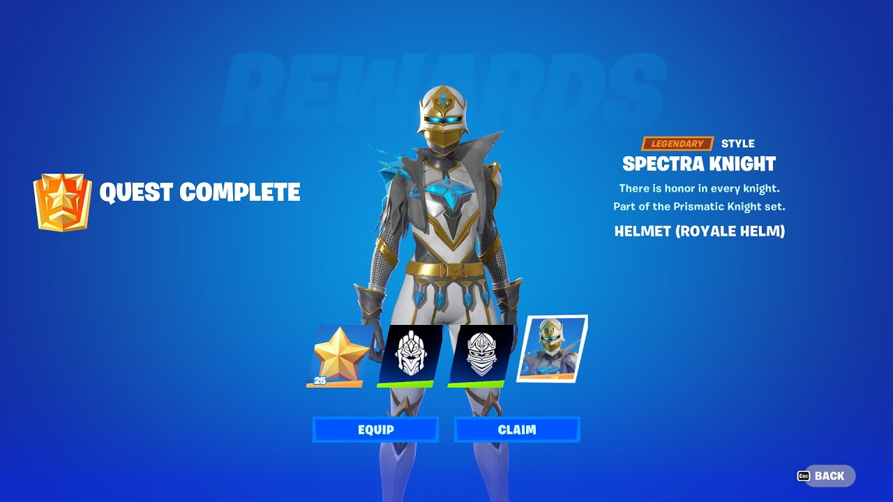 How to Unlock Royale Helm Spectra Knight Style & Its Banners in ...