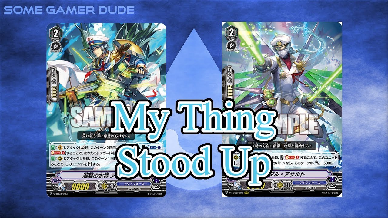 Marine General of the Restless Tide, Algos & Tidal Assault - Cardfight ...