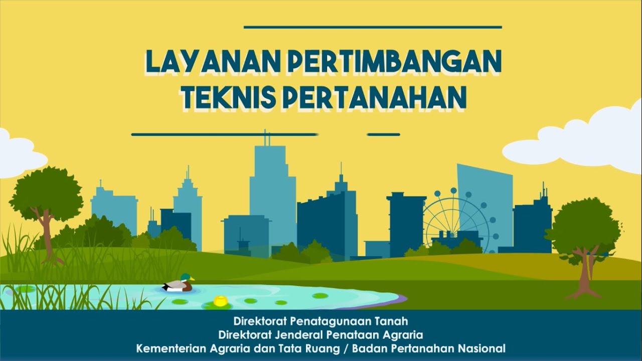 Tata cara Pertimbangan Teknis Pertanahan, ATR/BPN - YouTube