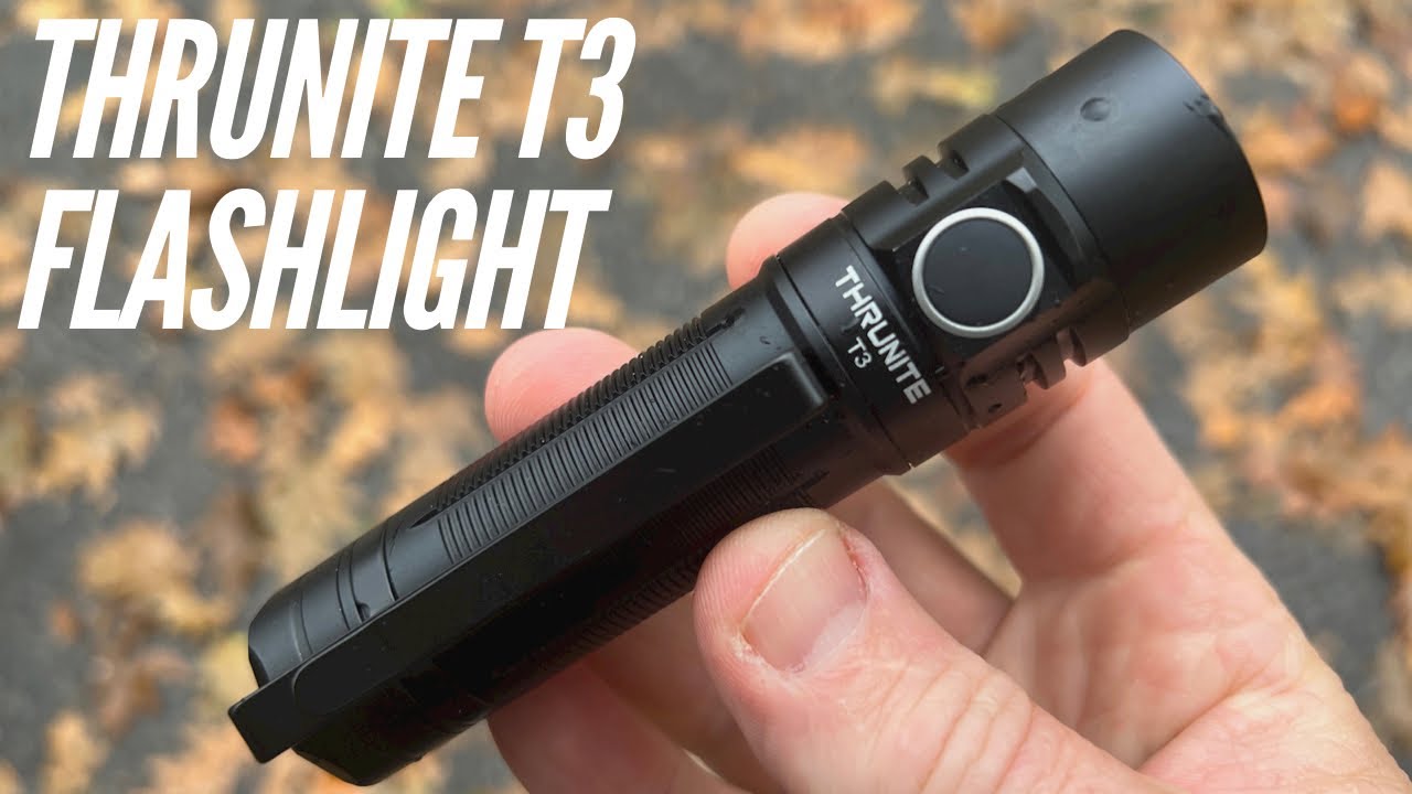 Thrunite T3 Flashlight: EDC Sized With Lots of Power (Over 2,000 Lumens ...