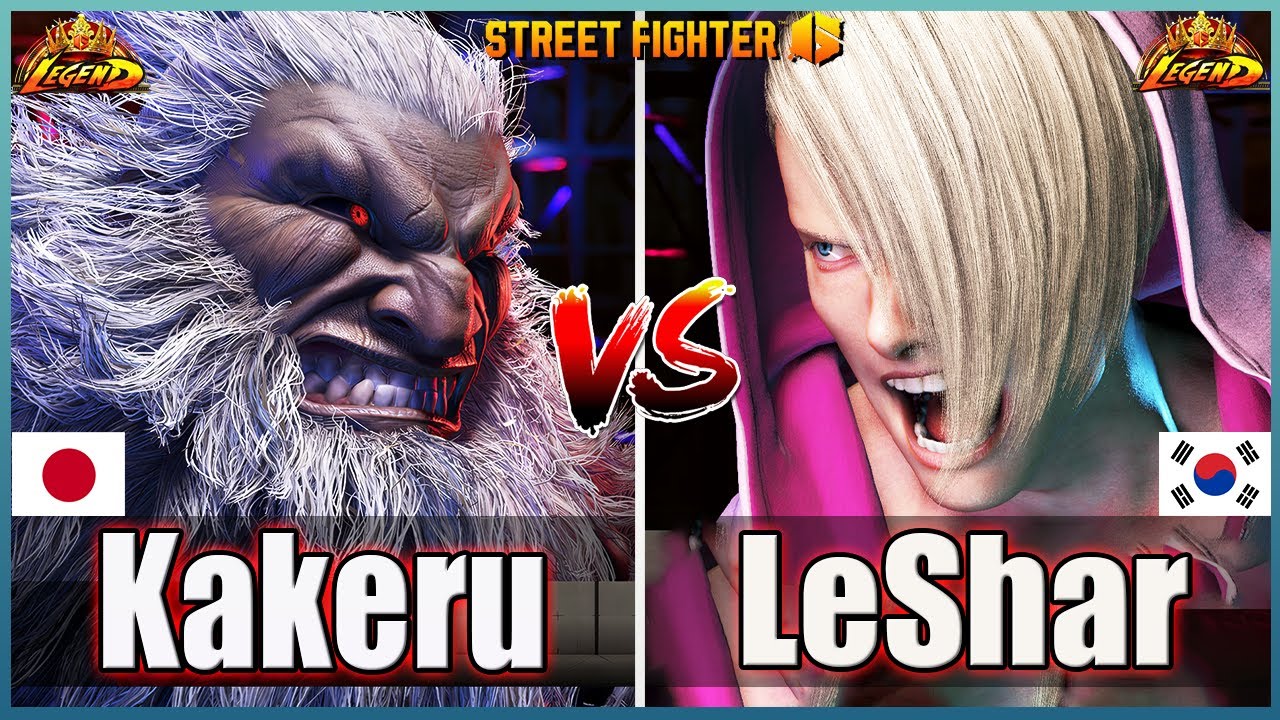 Street Fighter 6 🔥Kakeru (AKUMA) Vs LeShar (#1ED) 🔥Best Room Match🔥FightingGameWorldX - YouTube