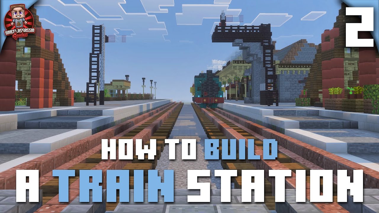 How to build a Victorian Train Station in Minecraft!! | Ramsbottom ...