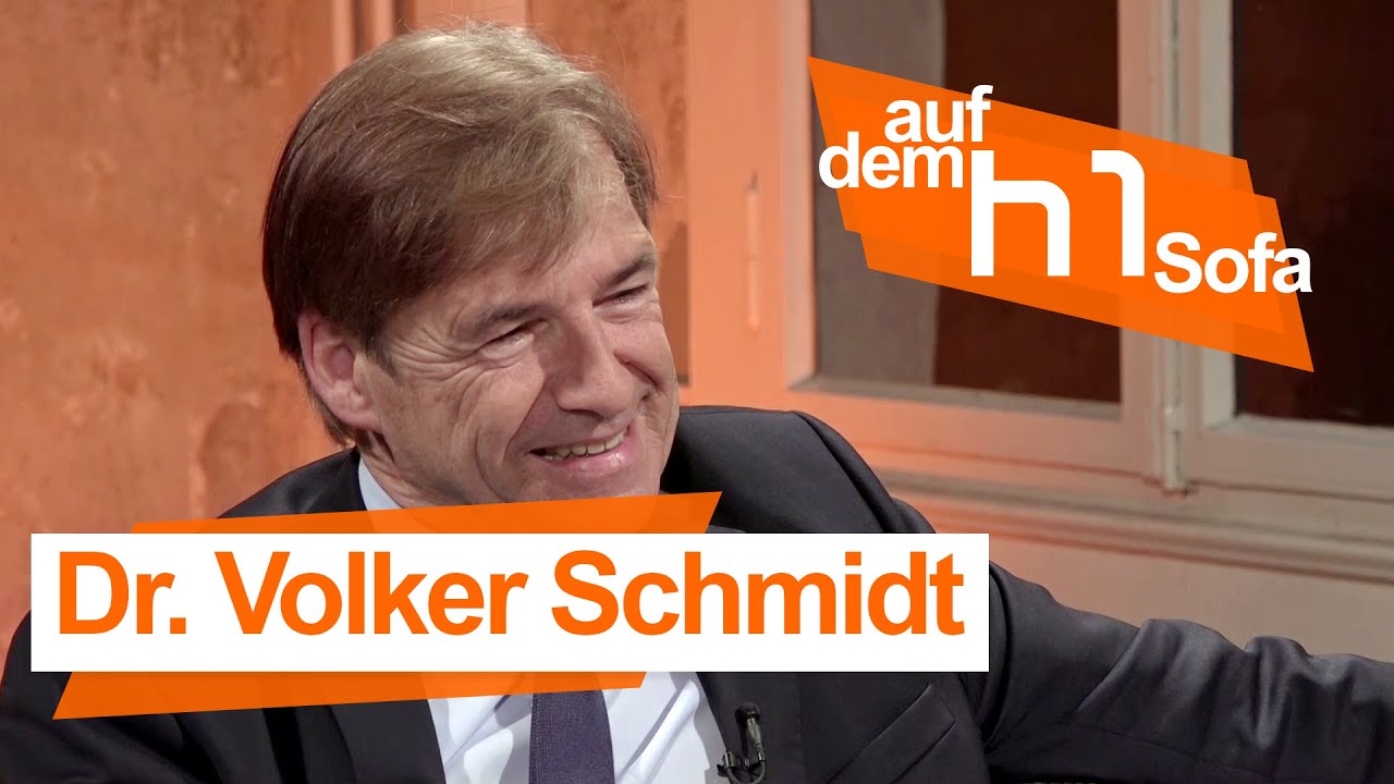 Auf dem h1-Sofa - Zu Gast: Dr. Volker Schmidt, Hauptgeschäftsführer ...