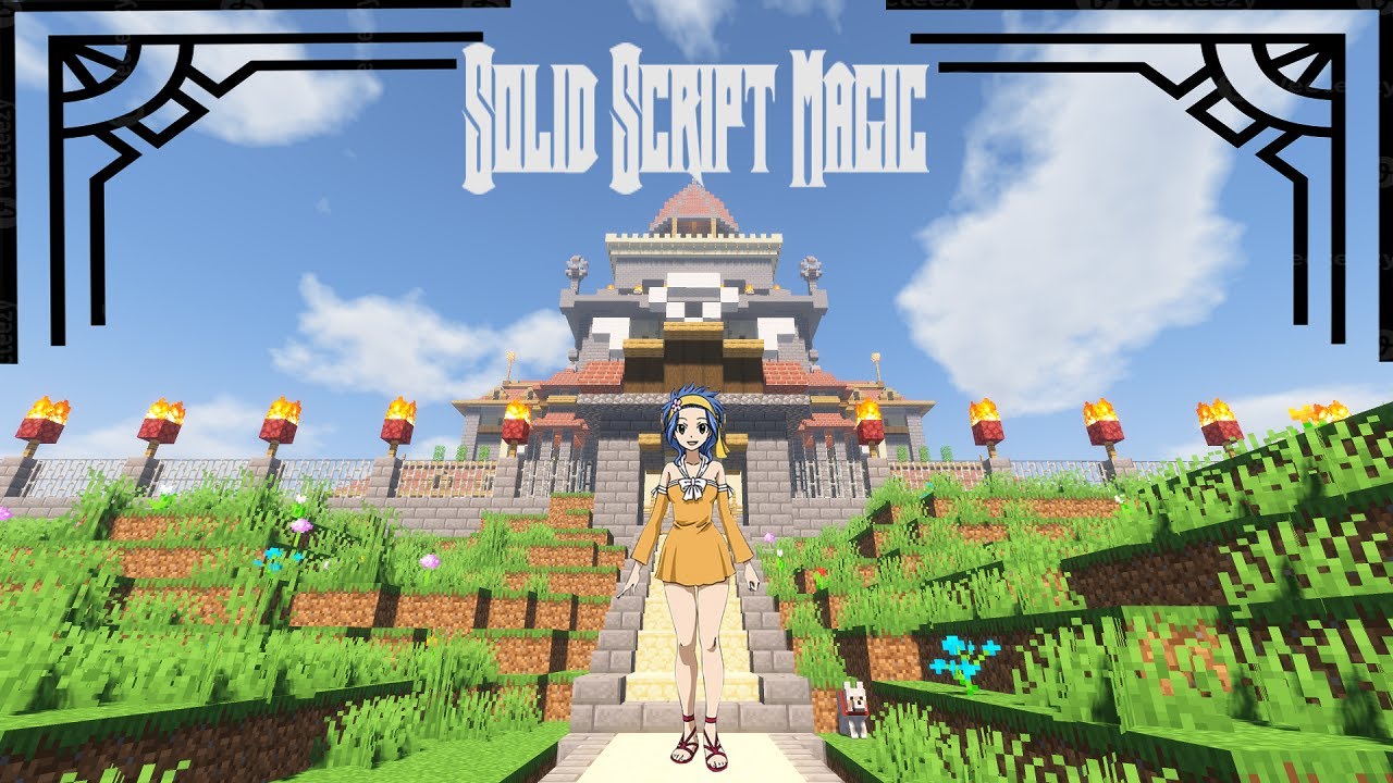 Fairy Tail Minecraft | Solid Script Magic - YouTube
