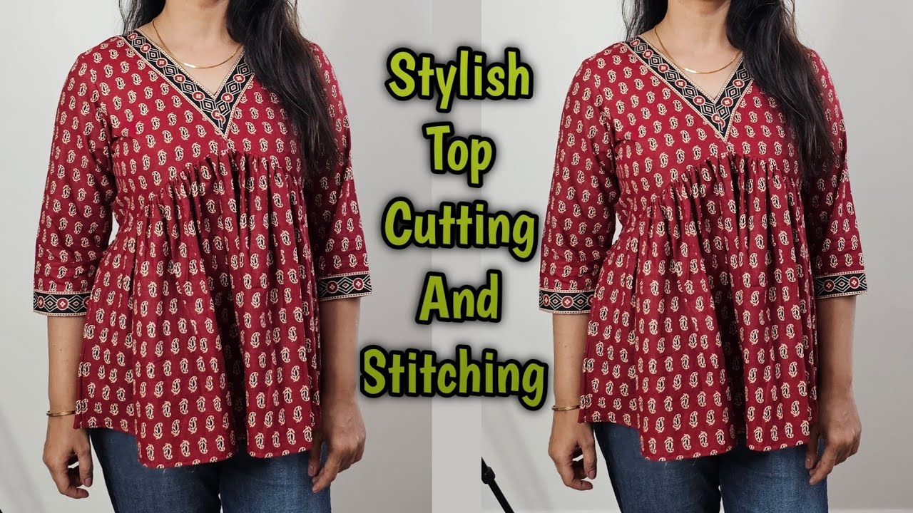 Latest And Stylish Top Cutting And Stitching - YouTube