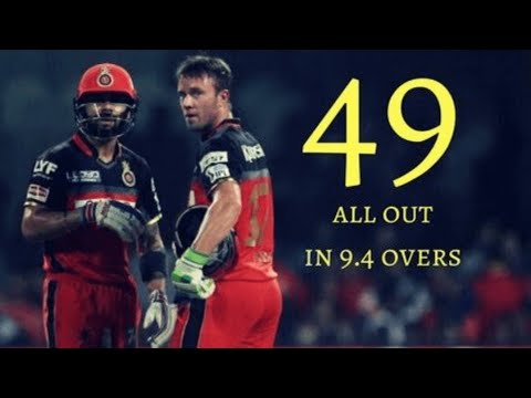 KKR vs RCB IPL 2017 Highlights | RCB 49 All Out #kkr #rcb #ipl - YouTube