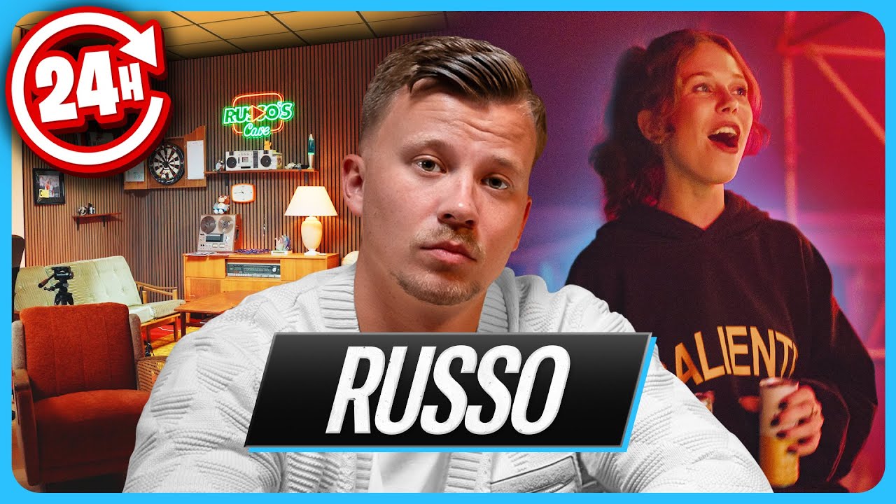 24 UUR MET RUSSO! House/Studiotour & Optreden met Rhodé! | Get Closer ...