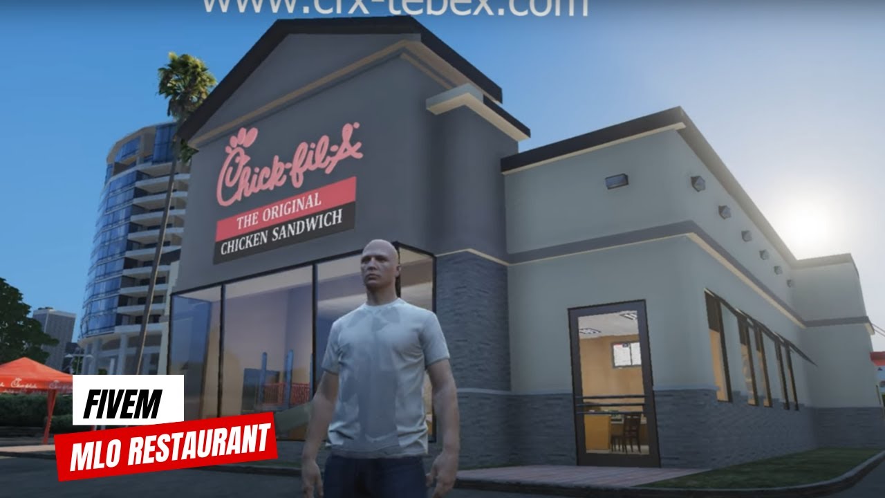Fivem Mlo Restaurant | Interior & map for Roleplay | Tebex mlo shop - YouTube