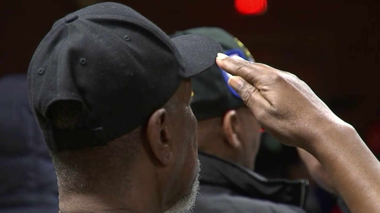 North Philadelphia high school holds ceremony to remember 64 grads killed in Vietnam War - YouTube